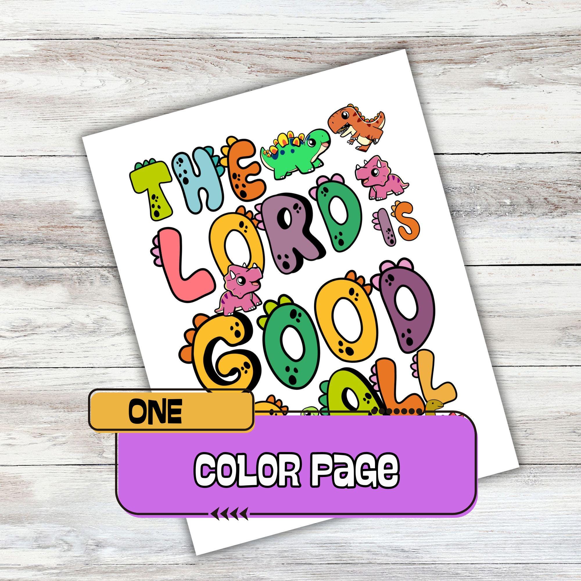 Psalm 145:9 Scripture Activity Bundle for Sunday School Lesson, Kids ...