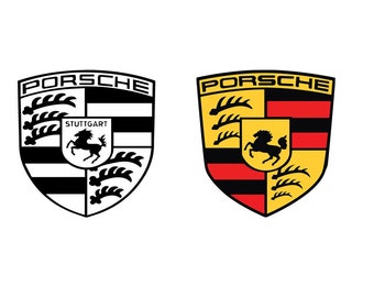 Porsche Svg Logo - Etsy