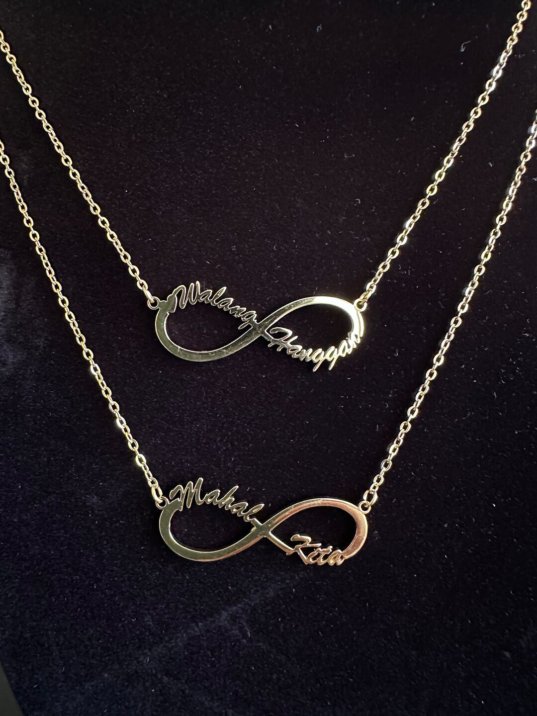 Filipino Inspired Infinity Necklace - Etsy