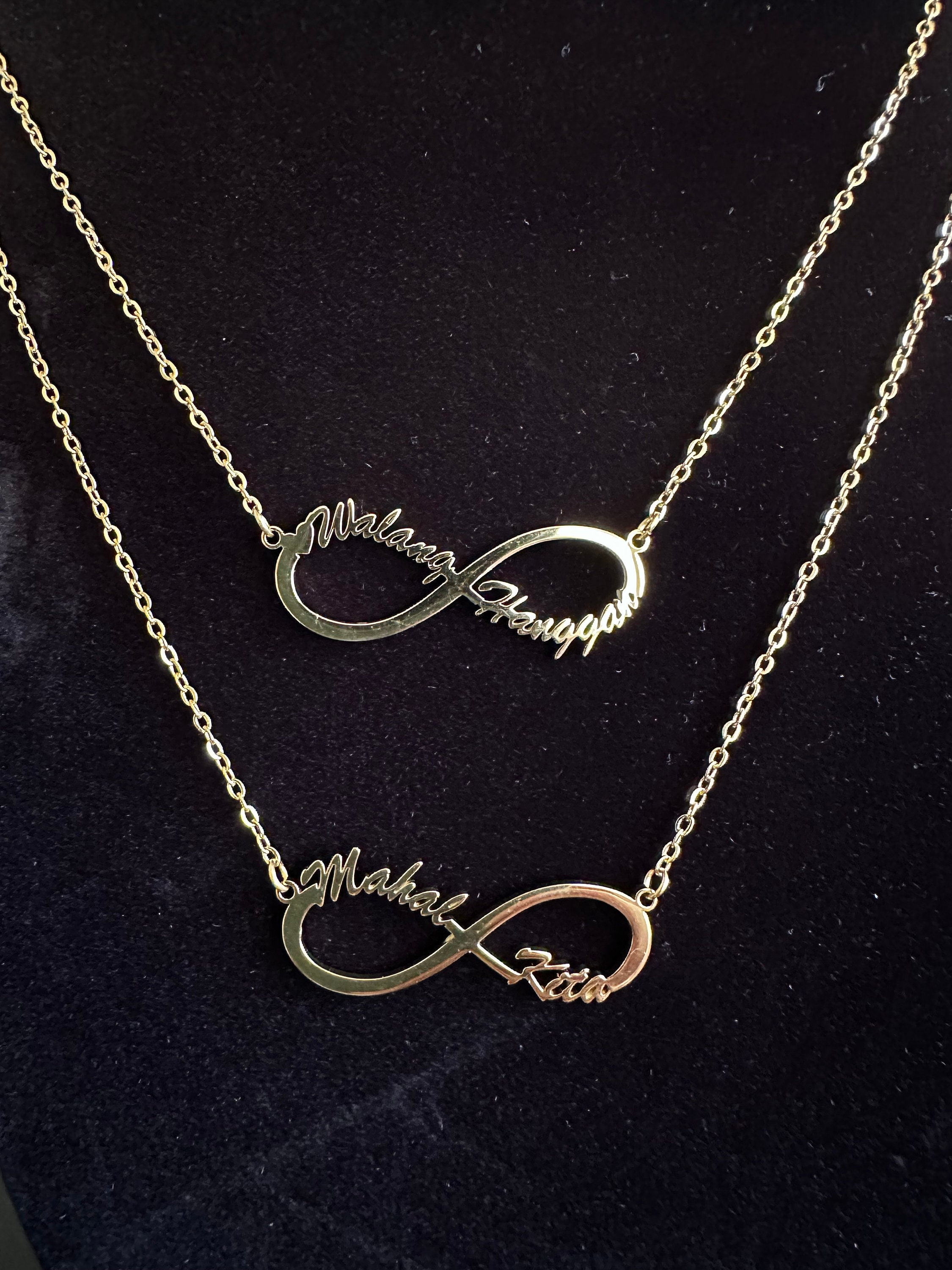 Filipino Inspired Infinity Necklace - Etsy