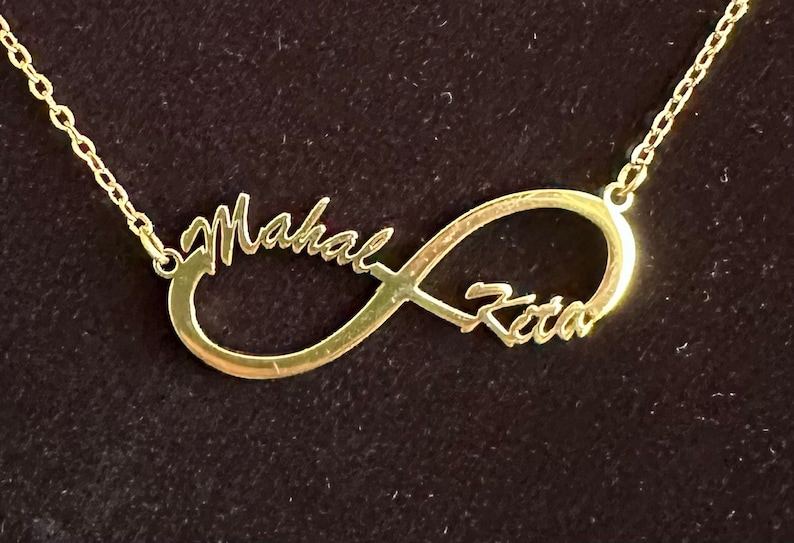 Filipino Inspired Infinity Necklace - Etsy