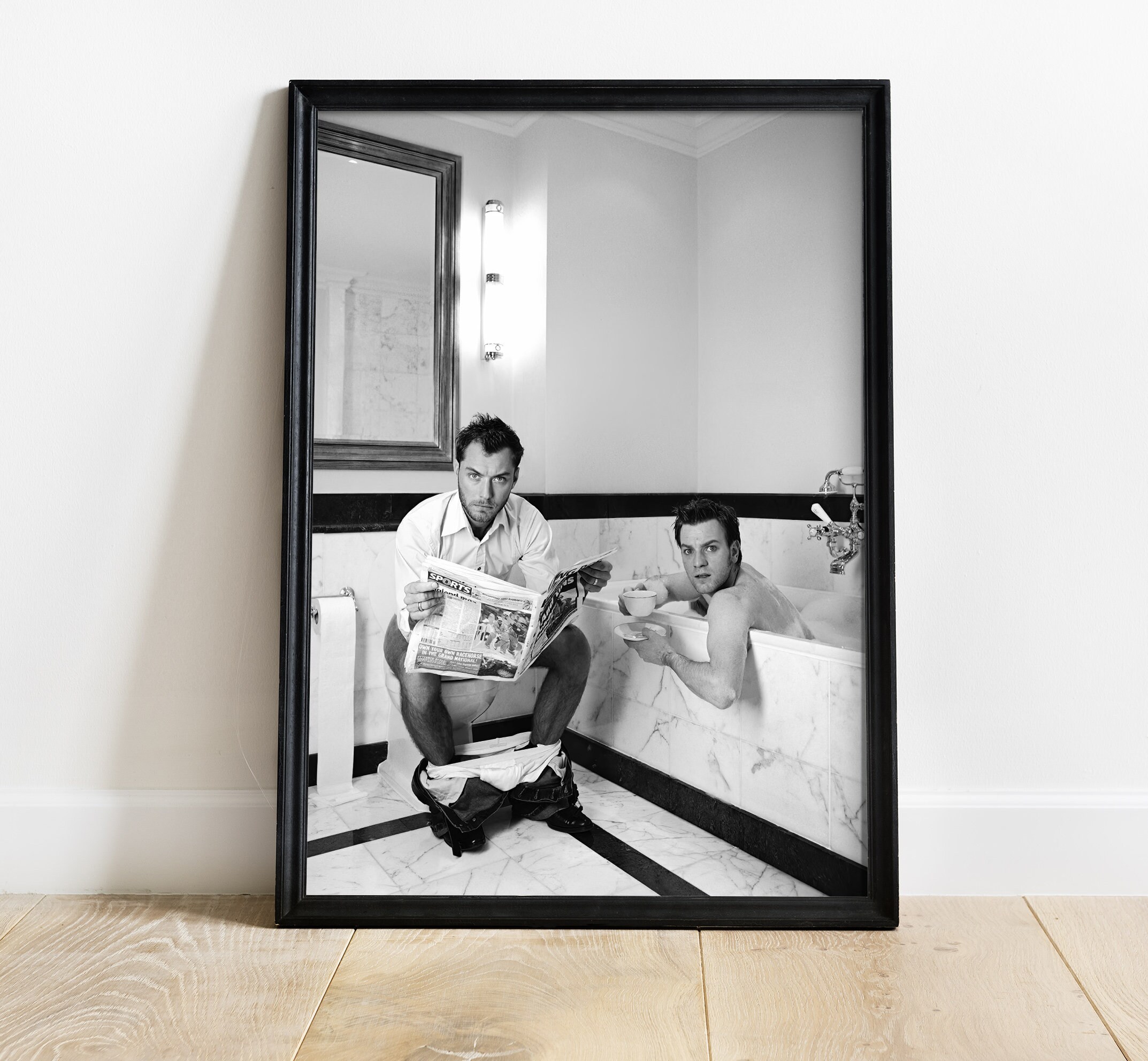 Funny Toilet Print, Funny Bathroom, Celebrities Toilet Humor Print ...
