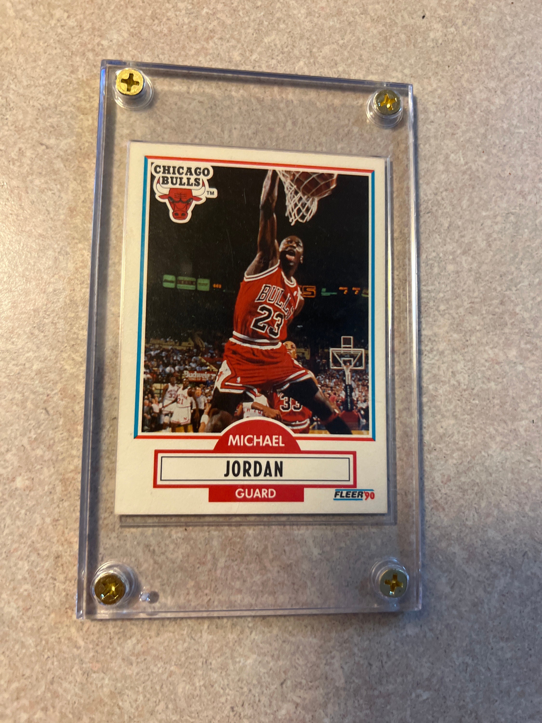 1990 Fleer Michael Jordan Card Number 26 - Etsy