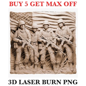 Laser Burn Engrave PNG File, 3D Illusion Image Photo, Cut Carve ...
