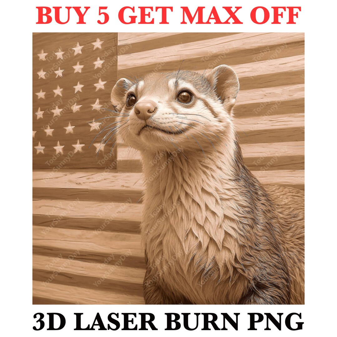 Laser Burn Engrave PNG File, 3D Illusion Image Photo, Cut Carve ...