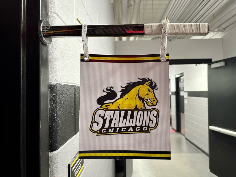 Magnetic Hockey Stick Banner for Locker Rooms - Etsy