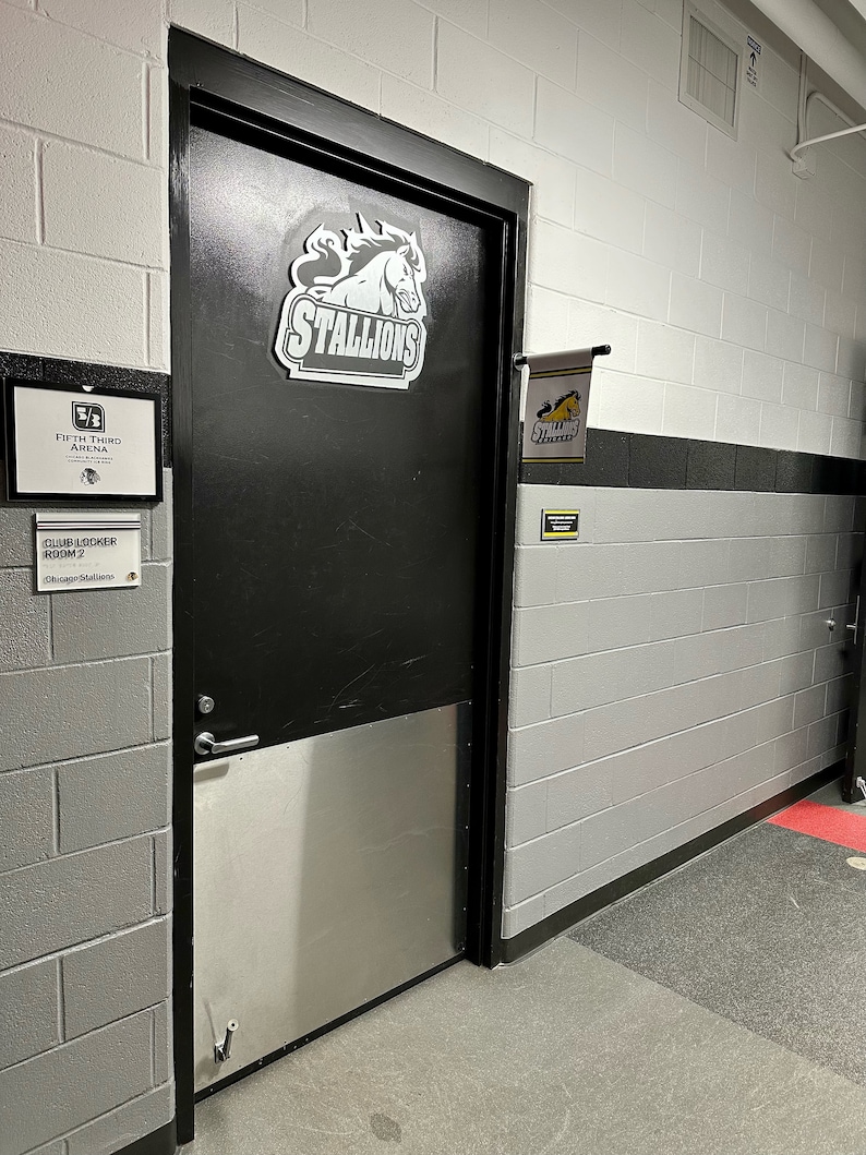 Magnetic Hockey Banner for Locker Rooms - Etsy Israel