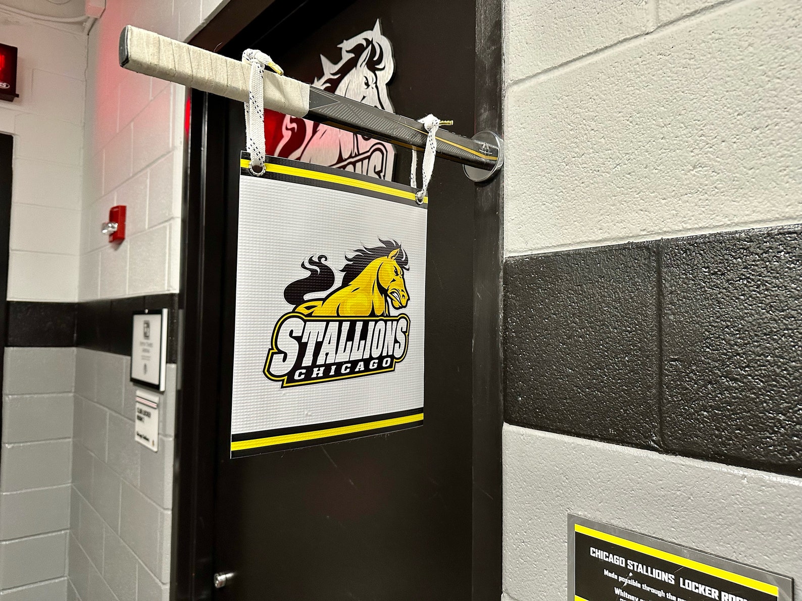 Magnetic Hockey Stick Banner for Locker Rooms - Etsy