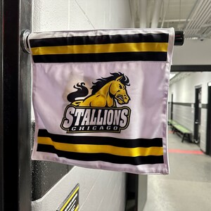 Magnetic Hockey Banner for Locker Rooms - Fabric Banner - Etsy