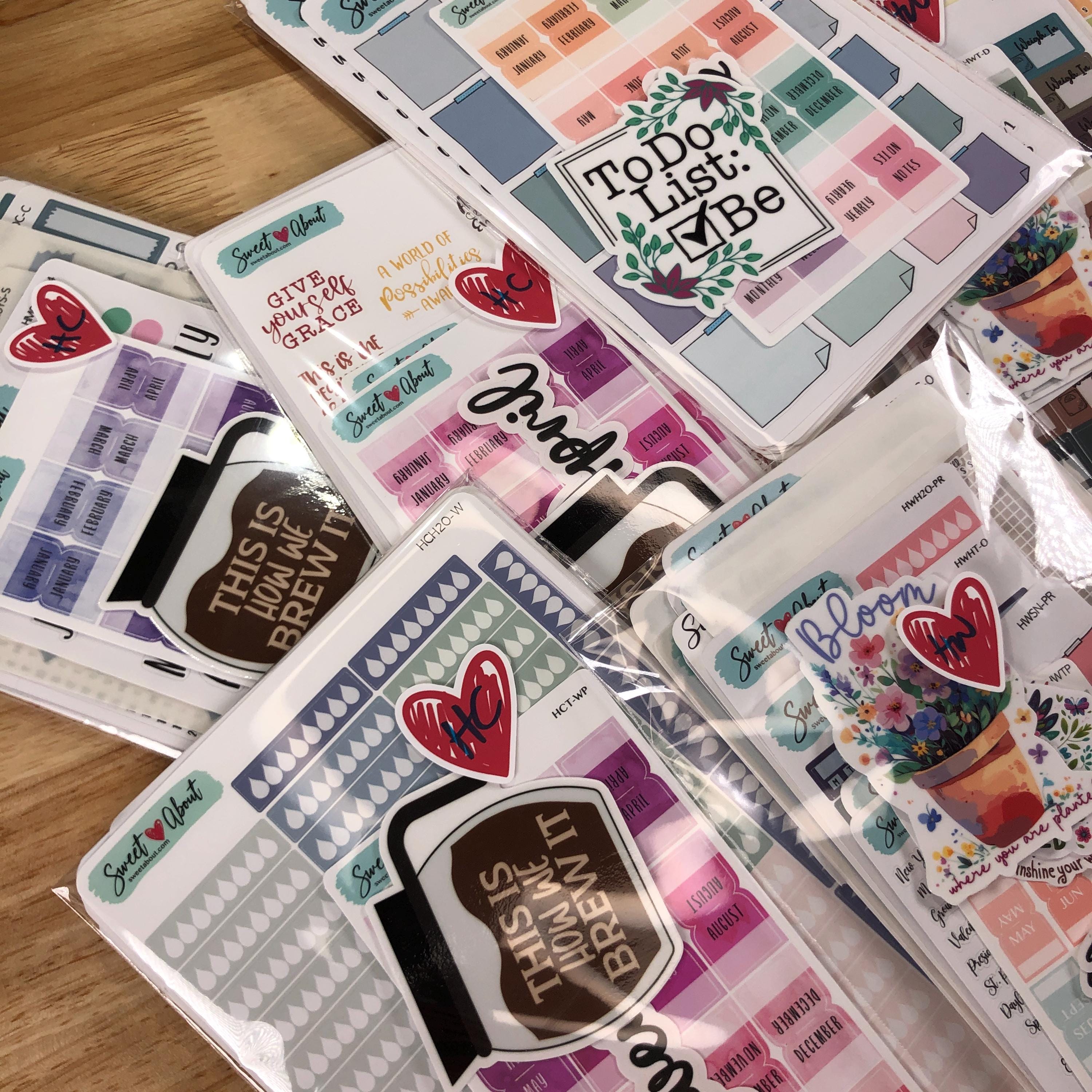 Hobonichi Grab Bag Stickers - Hobonichi Oops Stickers - Hobonichi ...