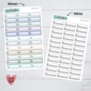Medication Tracker Stickers - Pill Tracker Stickers - Colorful Health ...