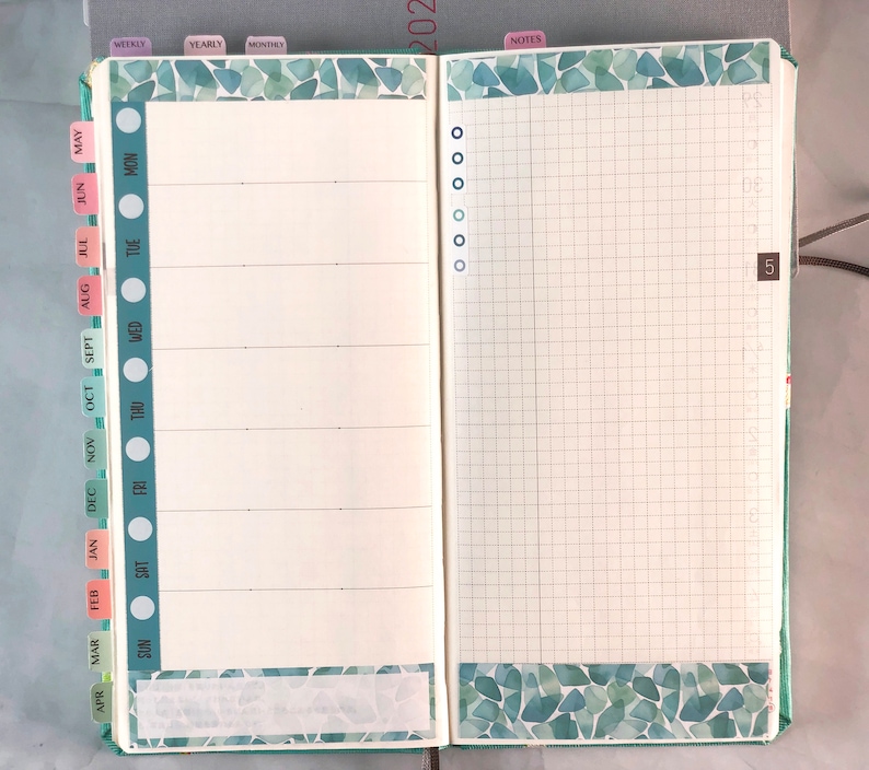 Year's Supply of Hobonichi Weeks Day of the Week Stickers - Hobo Weeks ...