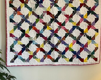 Jagged X Throw - Etsy