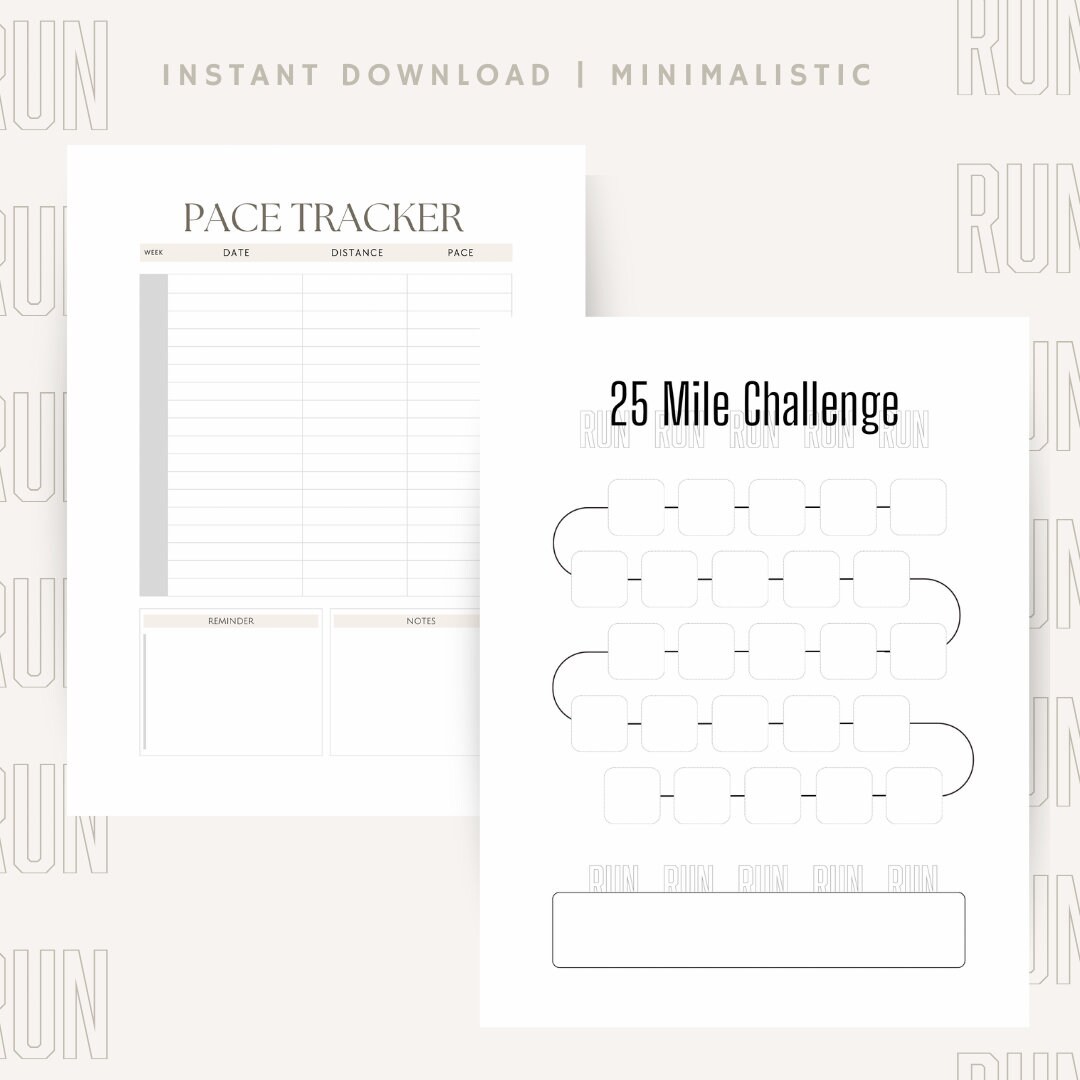 The Ultimate Running Journal, Fitness Planner, Exercise Log, Track ...