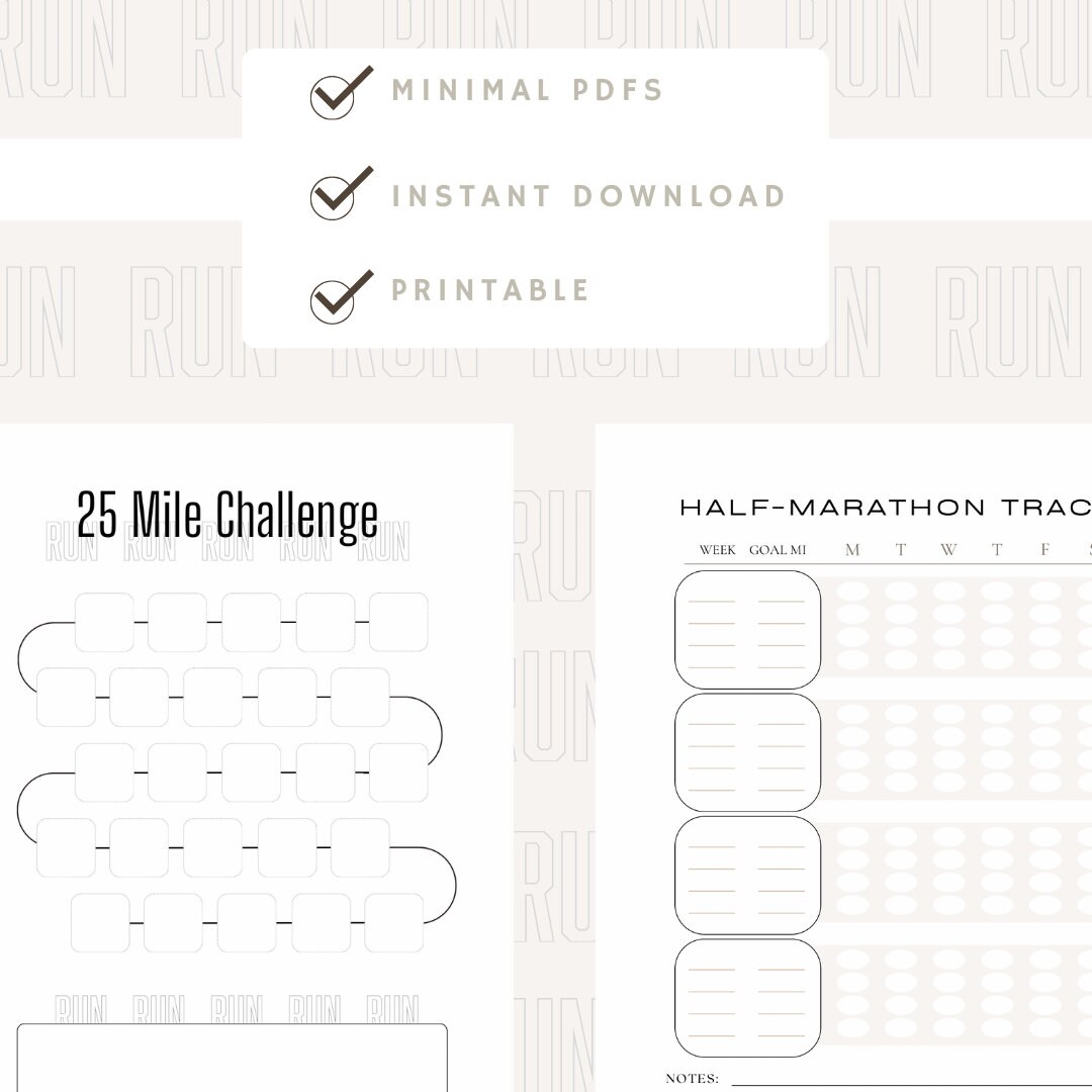 The Ultimate Running Journal, Fitness Planner, Exercise Log, Track ...