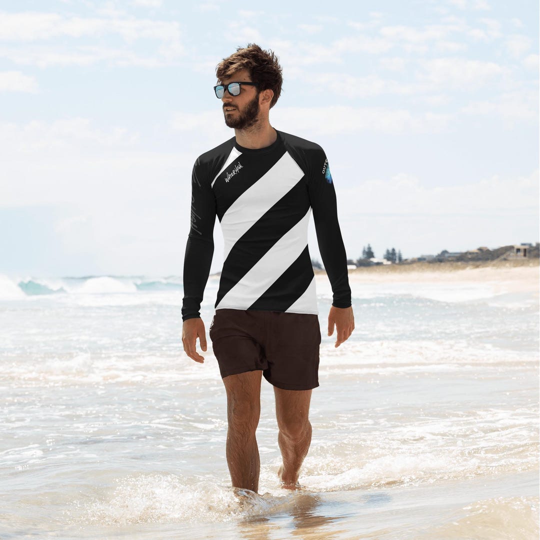 Outer Banks Hatteras Light Men's Rash Guard - Etsy