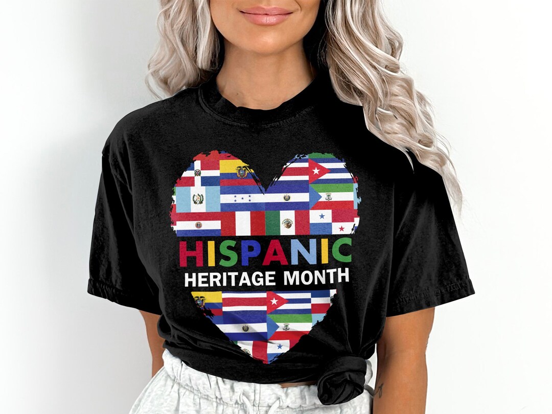 Hispanic Heritage Month T-shirt, Yo Soy Latina, Comfort Colors Tee ...