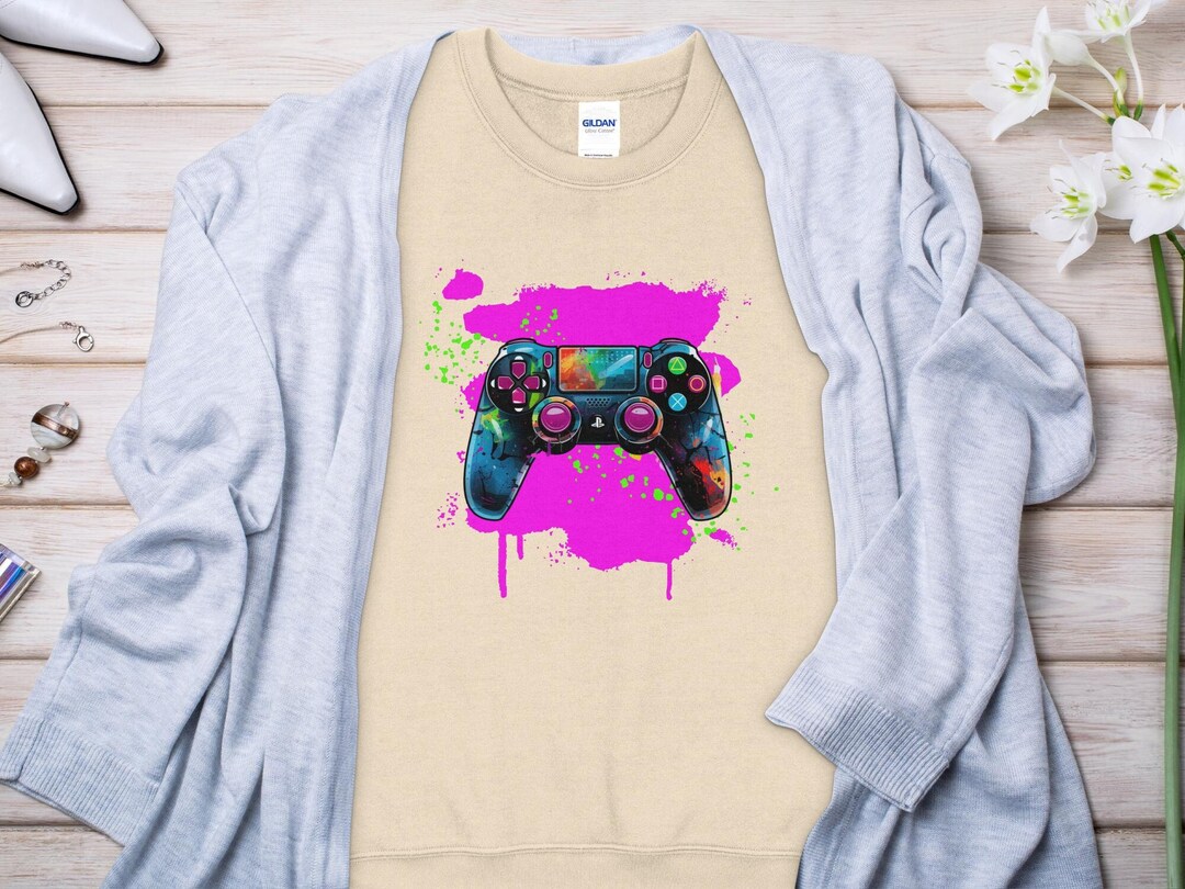 Video Game Controller Shirt, Gift for Gamer,video Game Controller Shirt ...