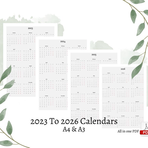 2025 2026 Calendar - Etsy