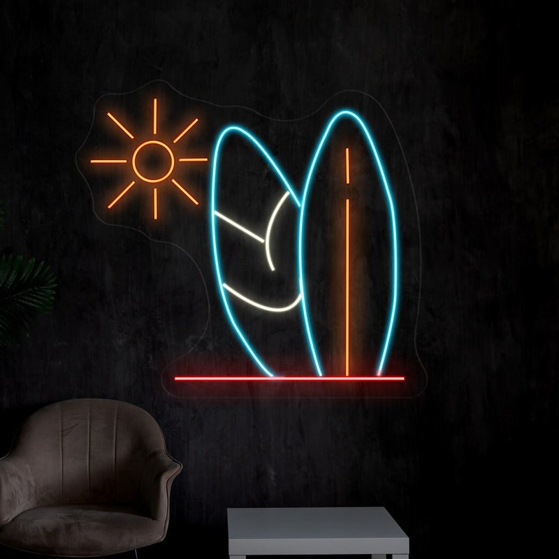 Wave Neon Sign - Etsy