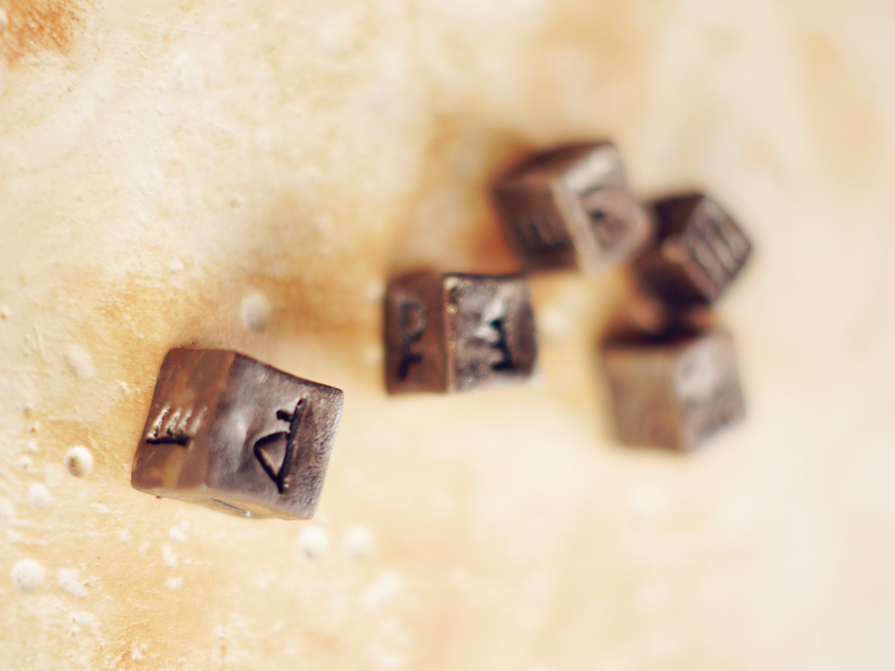 Pentadic Numeral Dice Made From Pottery - Etsy