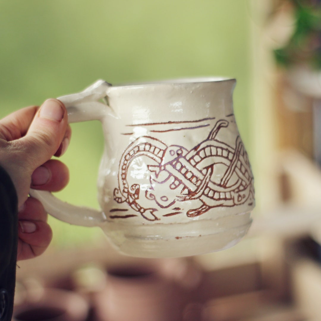 10th Century Viking King Gorm Inspired Mug Cup No.6 by Karn Kreft - Etsy
