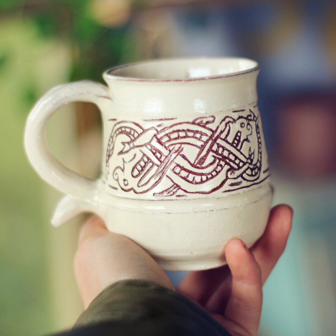 10th Century Viking King Gorm Inspired Mug Cup No.5 by Karn Kreft - Etsy