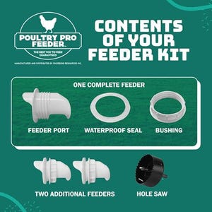 Poultry Pro Feeder Kit | DIY Chicken Feeder - Etsy