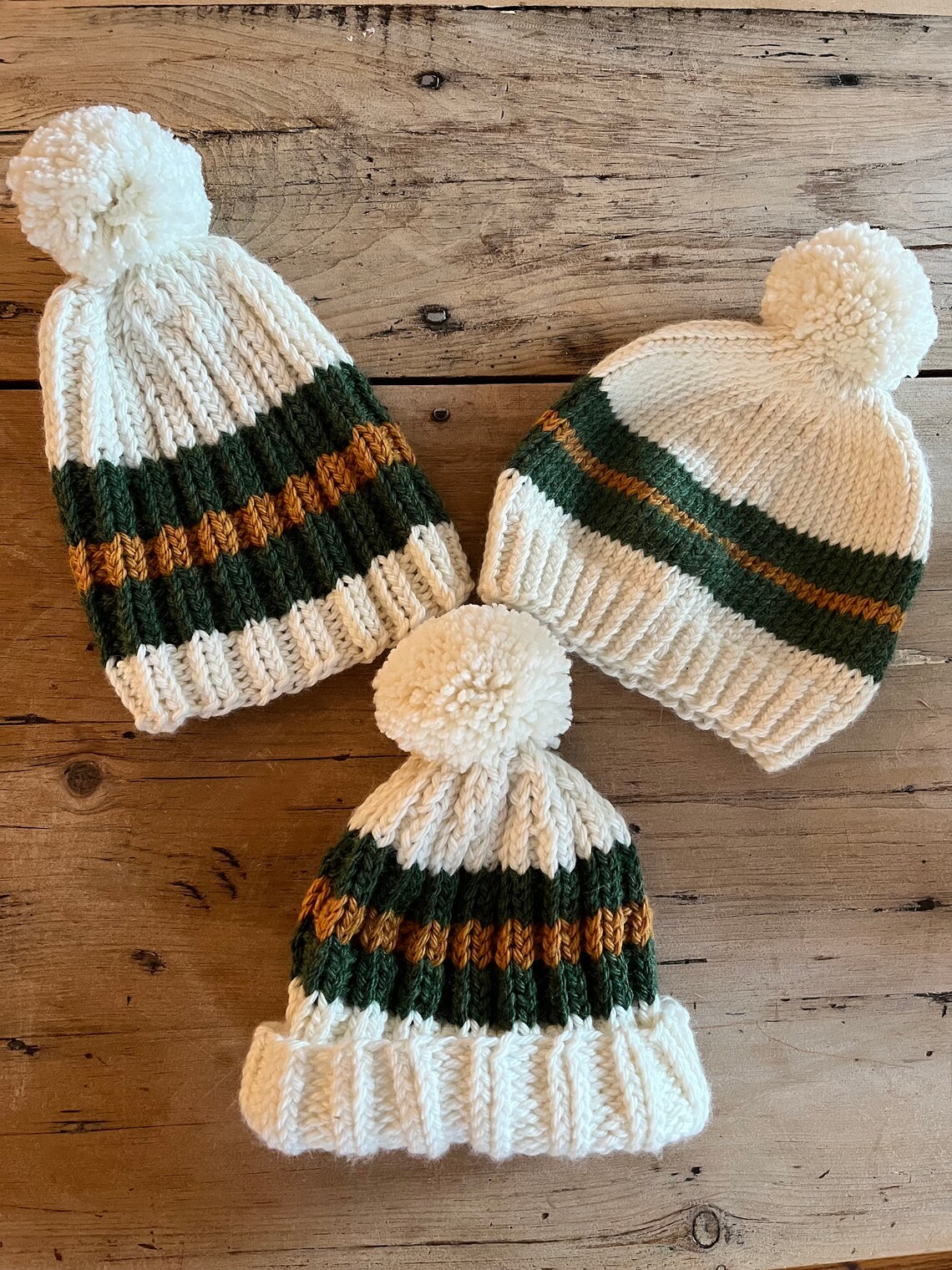 School Spirit Knit Hats - Etsy