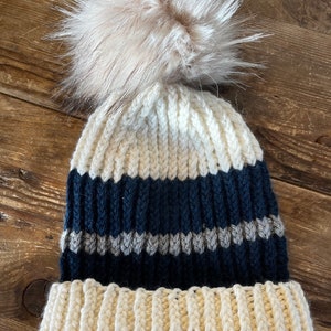 School Spirit Knit Hats - Etsy
