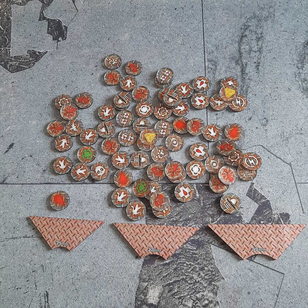 Necromunda Token Set (72) - Etsy