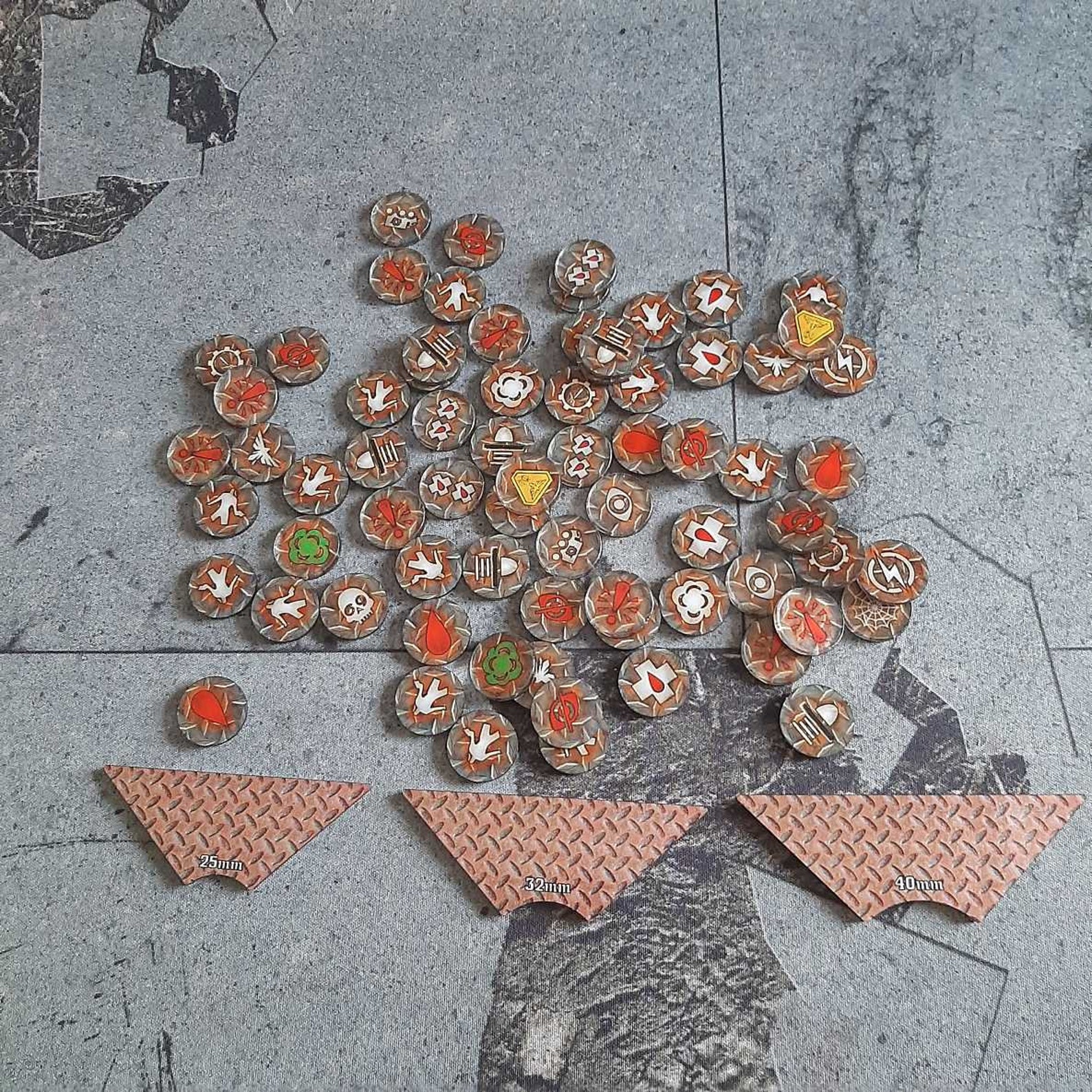 Necromunda Token Set 72 - Etsy