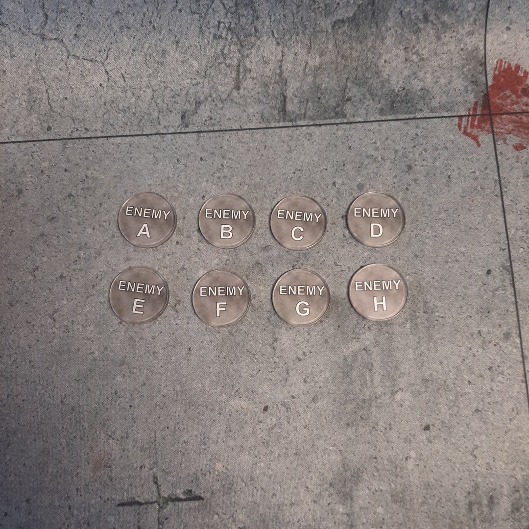 Enemy Token Set - Etsy