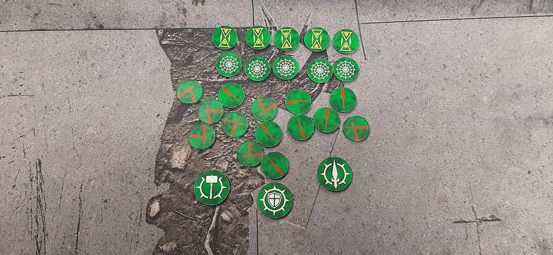 Warcry Token Set (23) - Etsy