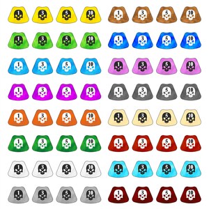 Warcry Wound Token Set (20) - Etsy