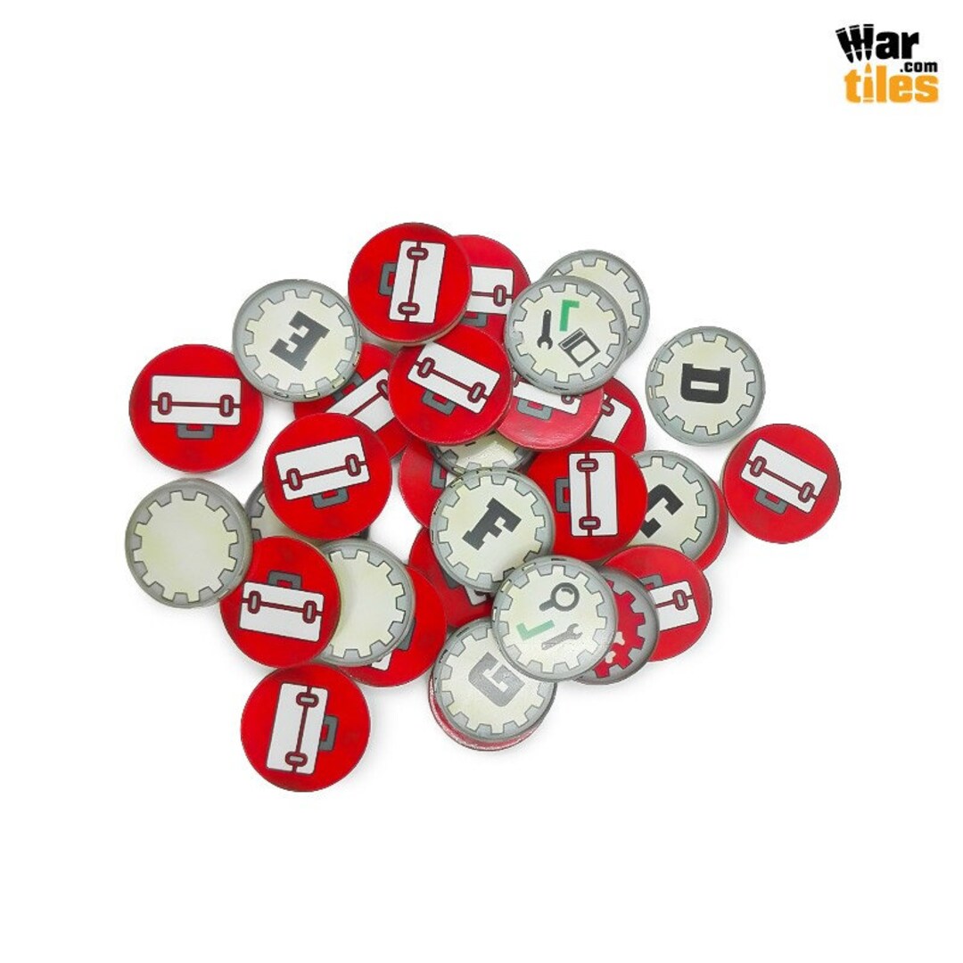 Fallout Investigations Tokens Set - Etsy