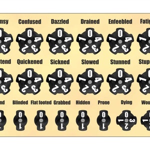 Pathfinder Status Tracker - Etsy