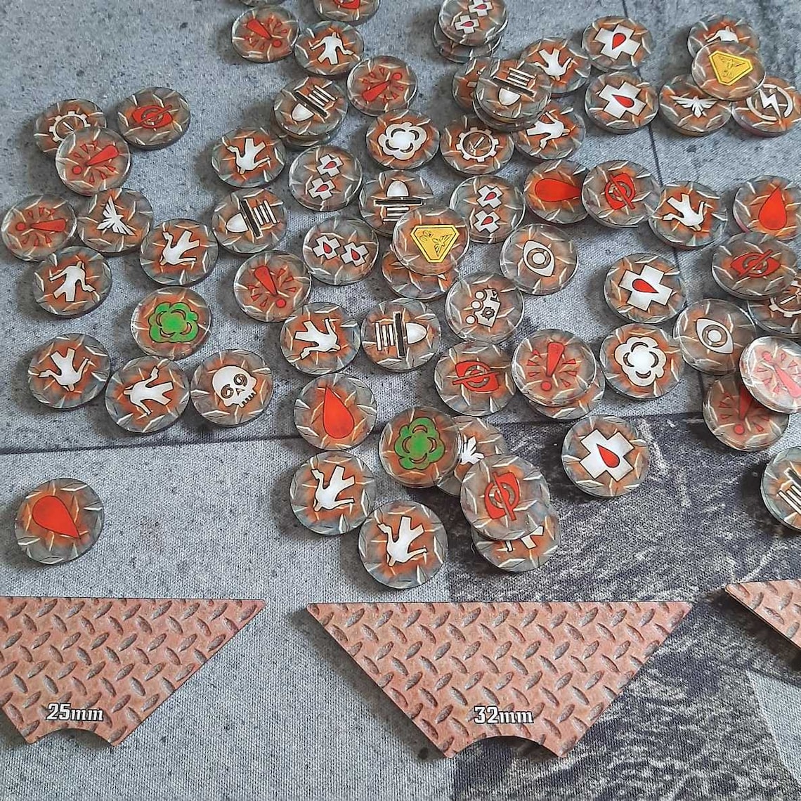 Necromunda Token Set 72 - Etsy