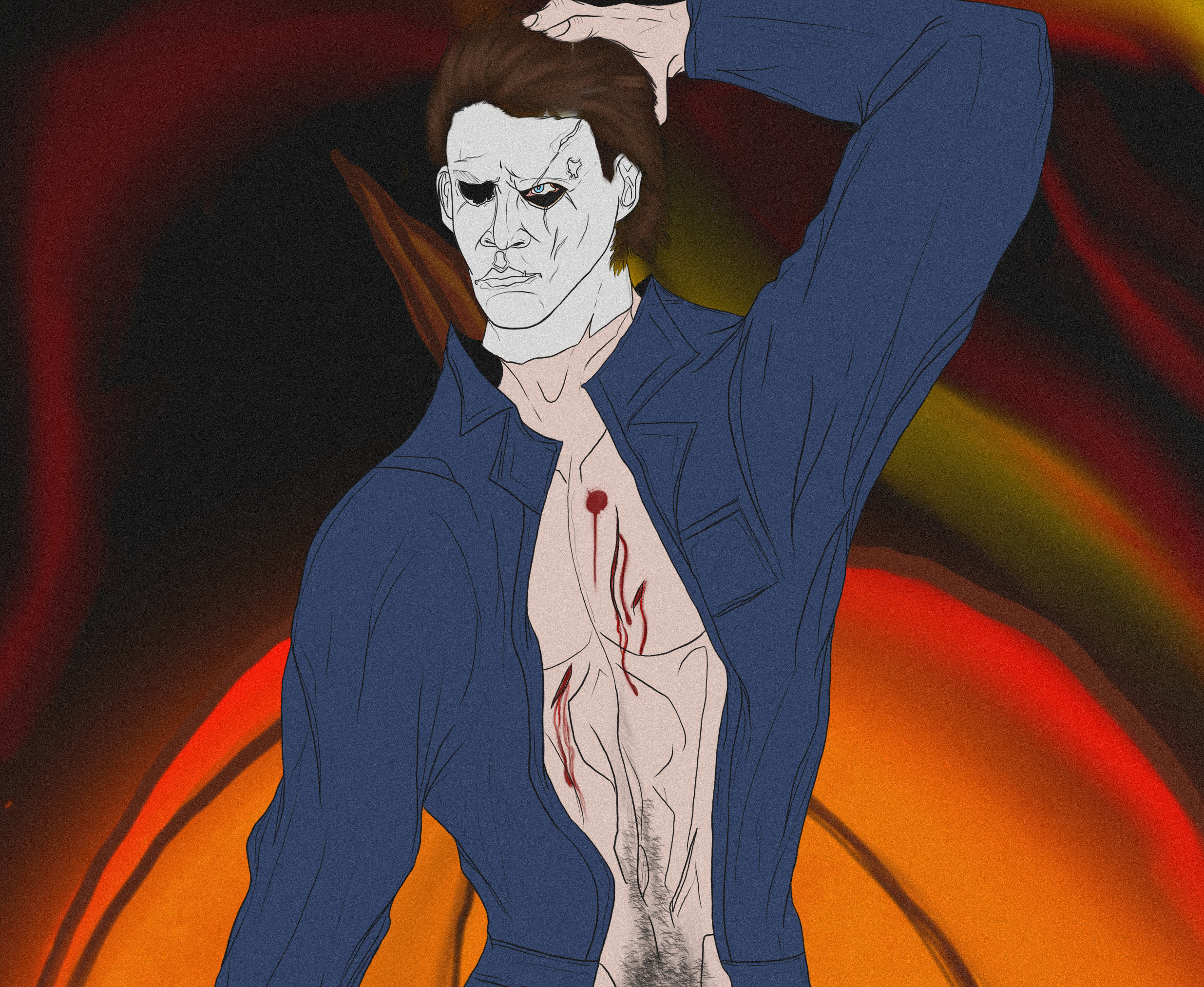 Michael Myers Hot Fanart Download Now Etsy