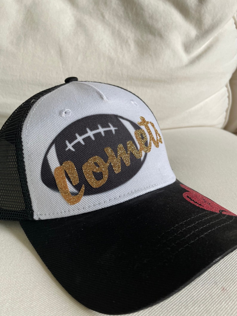 Custom Football Trucker Hat - Etsy