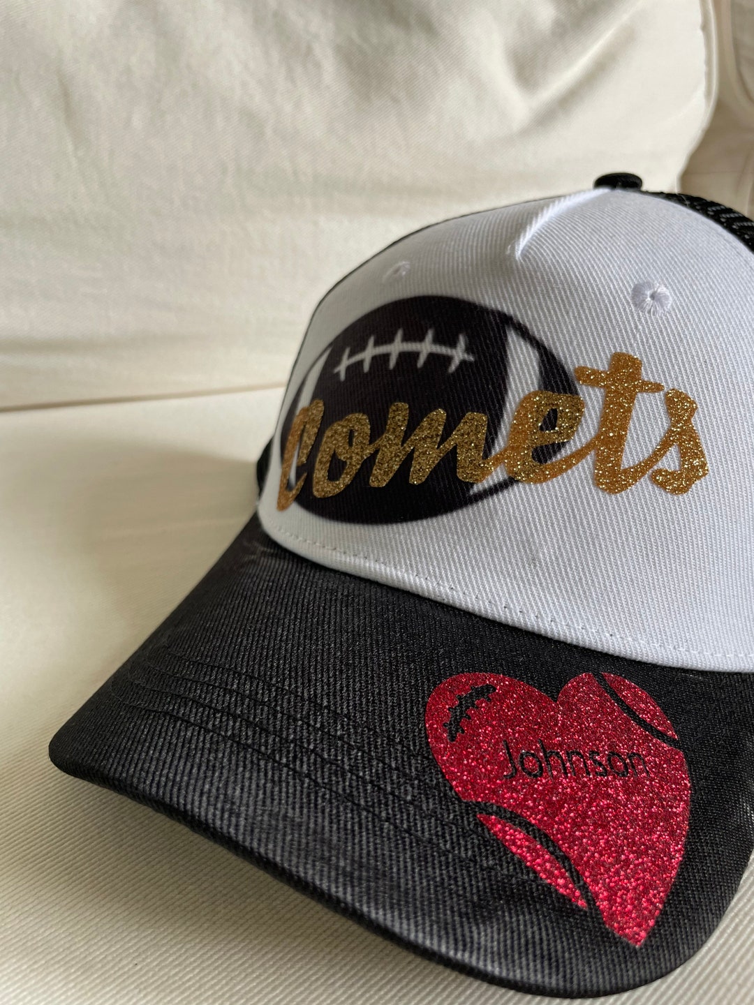 Custom Football Trucker Hat - Etsy