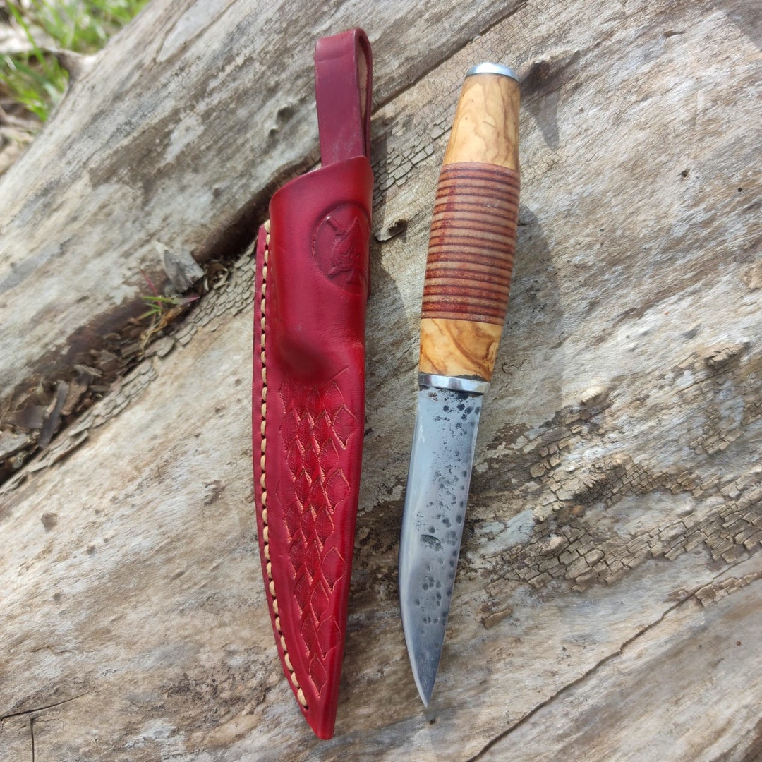 Ragnar. Puukko Knife (traditional Finnish Knife) Tang. Perfect for ...