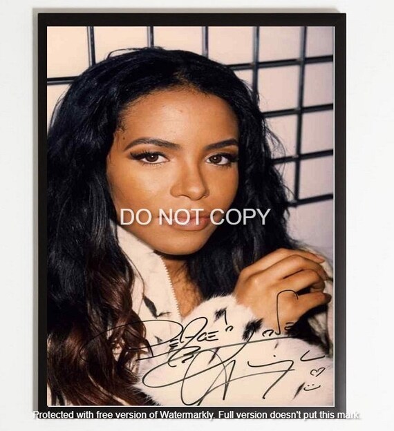 Aaliyah Framed