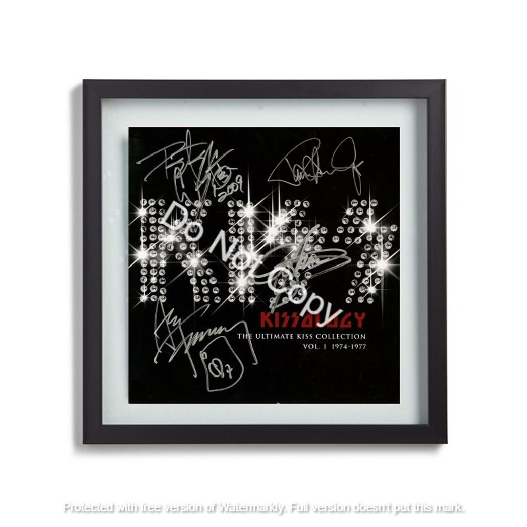 Kiss Signed Kissology Album Kiss Autographed Album Record LP - Etsy