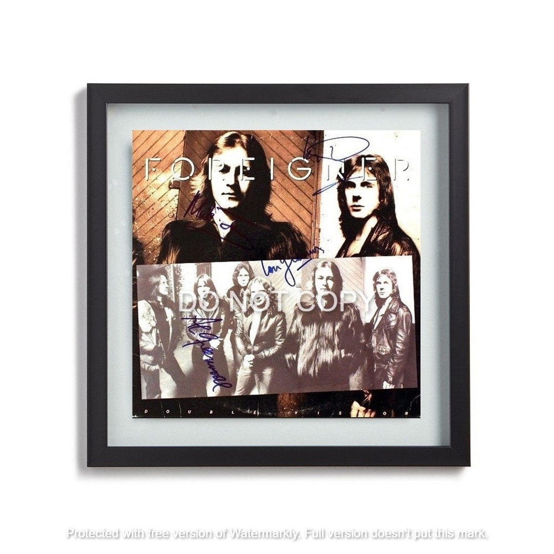 Foreigner Band Signed Double Vision Album Autographed Vinyl - Etsy