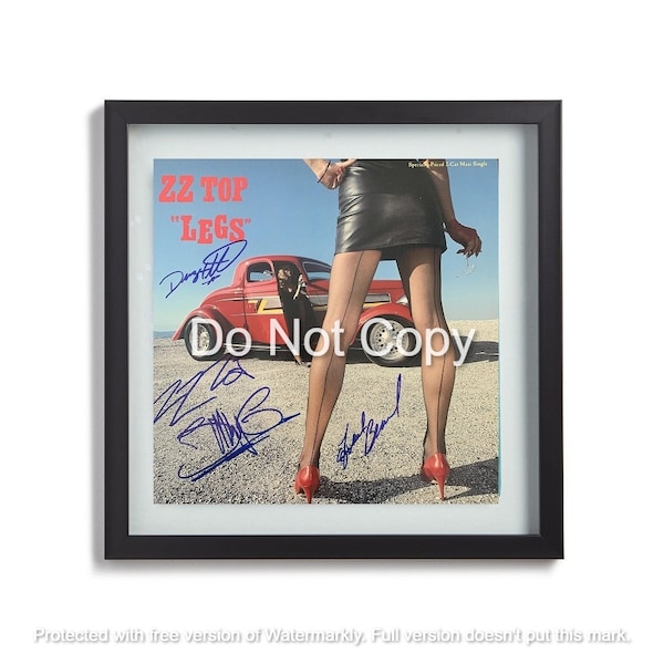 Zz Top Legs Vinyl Etsy