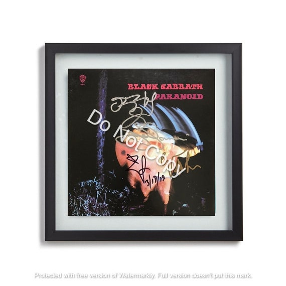 Black Sabbath Paranoid Album Cover Meaning