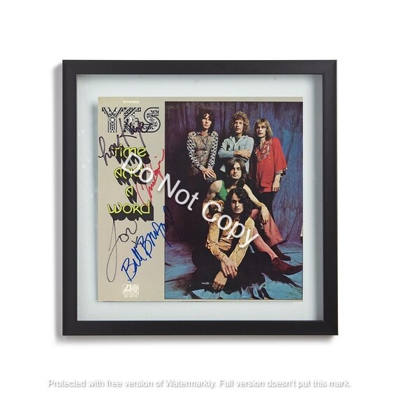 Yes Time And A Word Album Cover