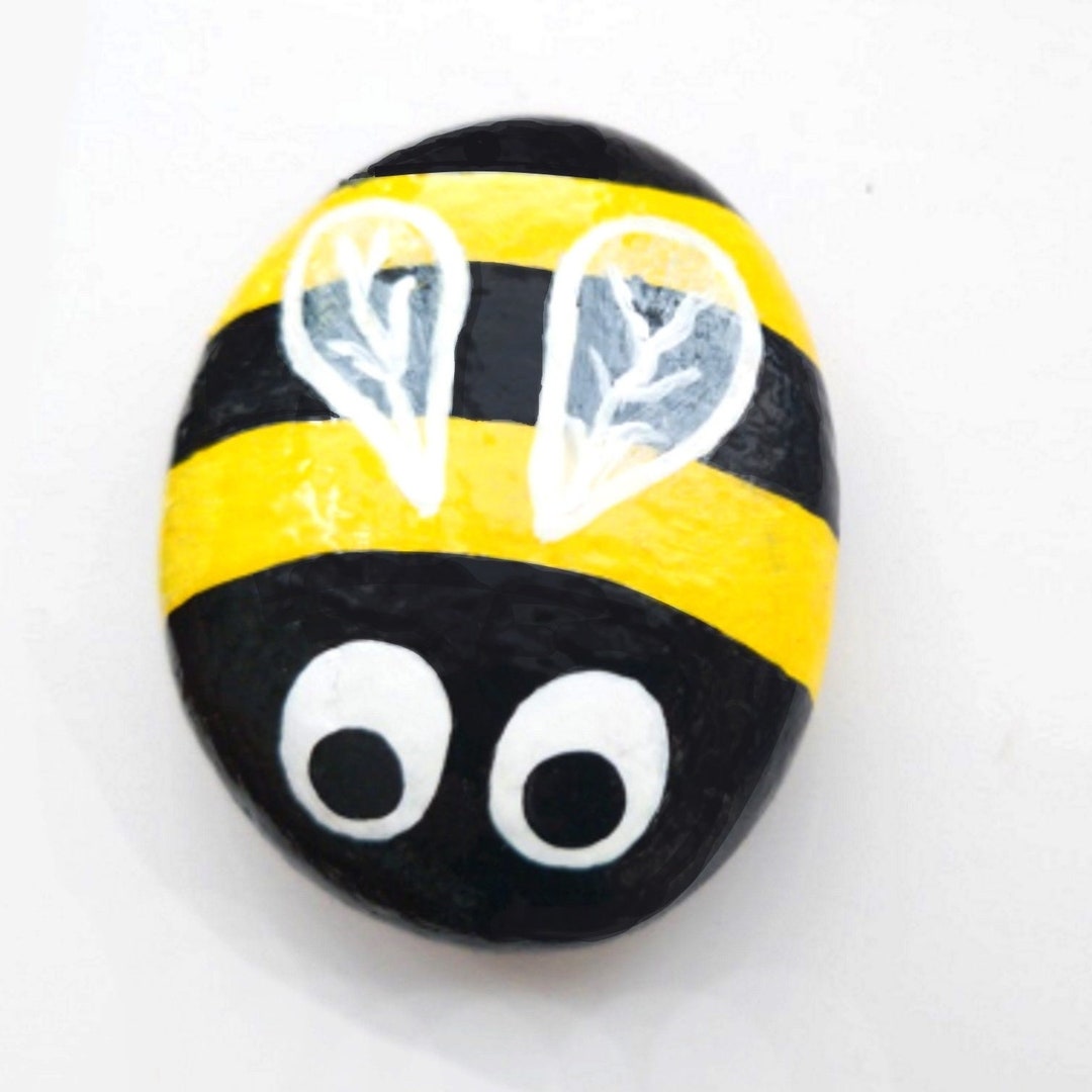 Bumblebee Pebble Bee Pebble Pebble Gift Insect Pebble - Etsy UK