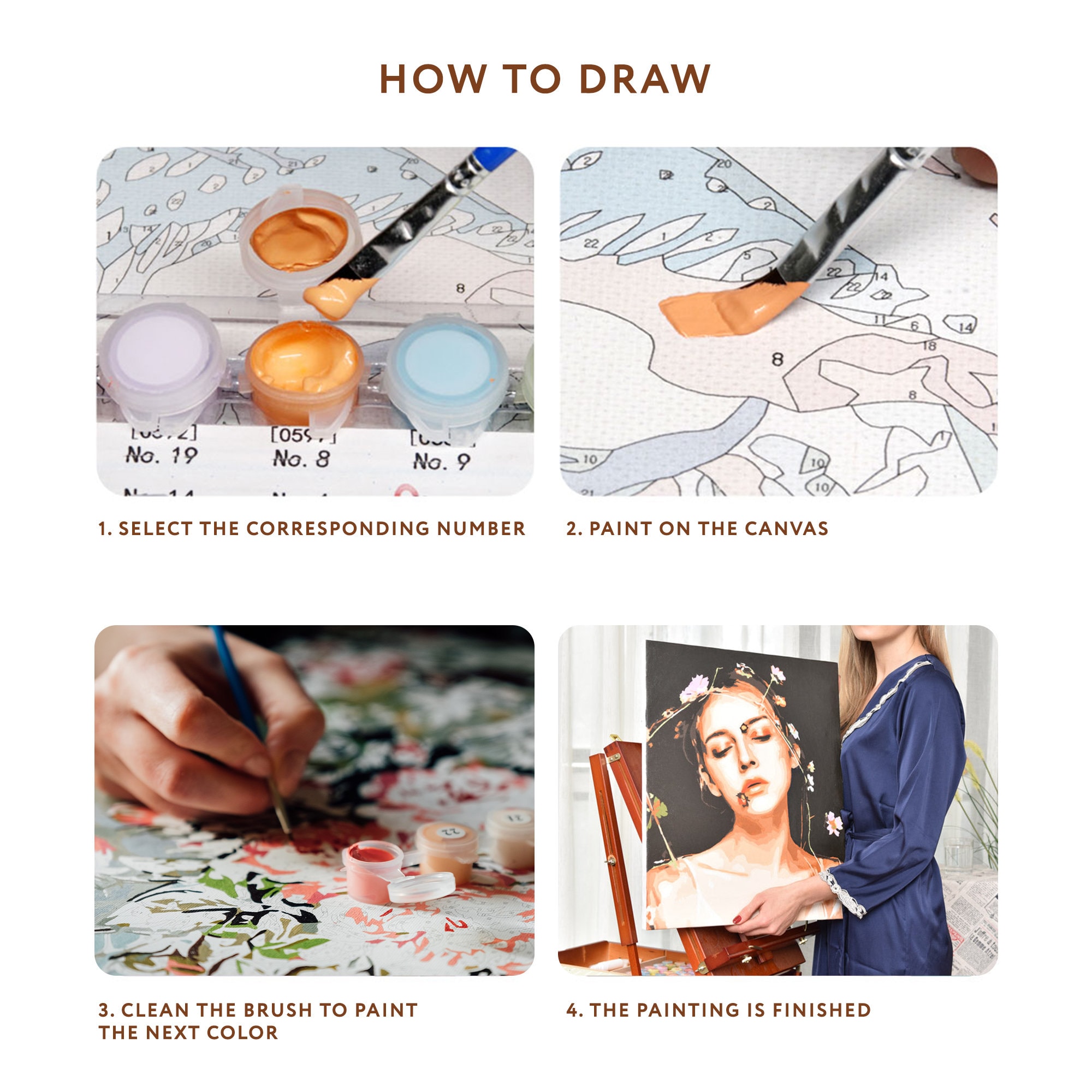 Custom Paint by Numbers Kit | Paint Your Photo | DIY Paint by Numbers ...